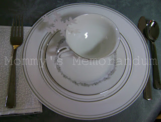 Winter Wonderland Tea Party Mommy's Memorandum