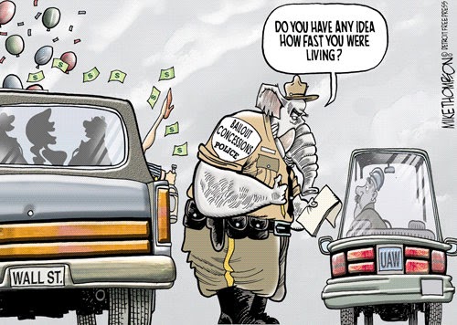 The Frustrated Teacher: Tuesday Cartoon Fun: Auto Bailout Edition