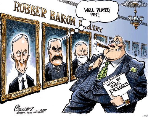 The Frustrated Teacher: Thursday Cartoon Fun: Greedy Bastards Edition