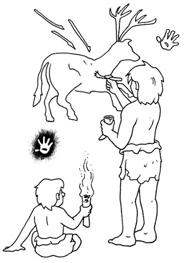 Dibujos de cuevas para colorear - Imagui