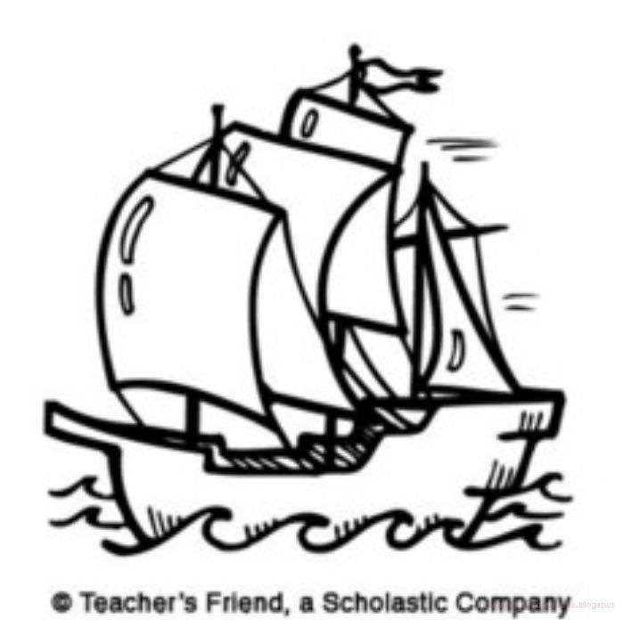 Dibujos para colorear Cristóbal Colón y las carabelas - Colorear ...