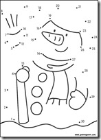 Láminas con puntos secuencias numericas para unir y colorear - Colorear ...