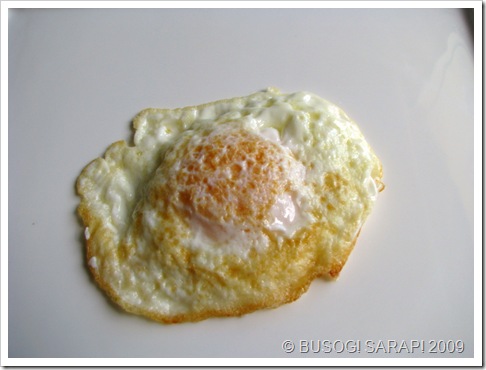 BUSOG! SARAP!: PRITONG ITLOG (Fried Egg)