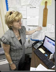 Our Bottoms Burn: The Principal and Her Paddle