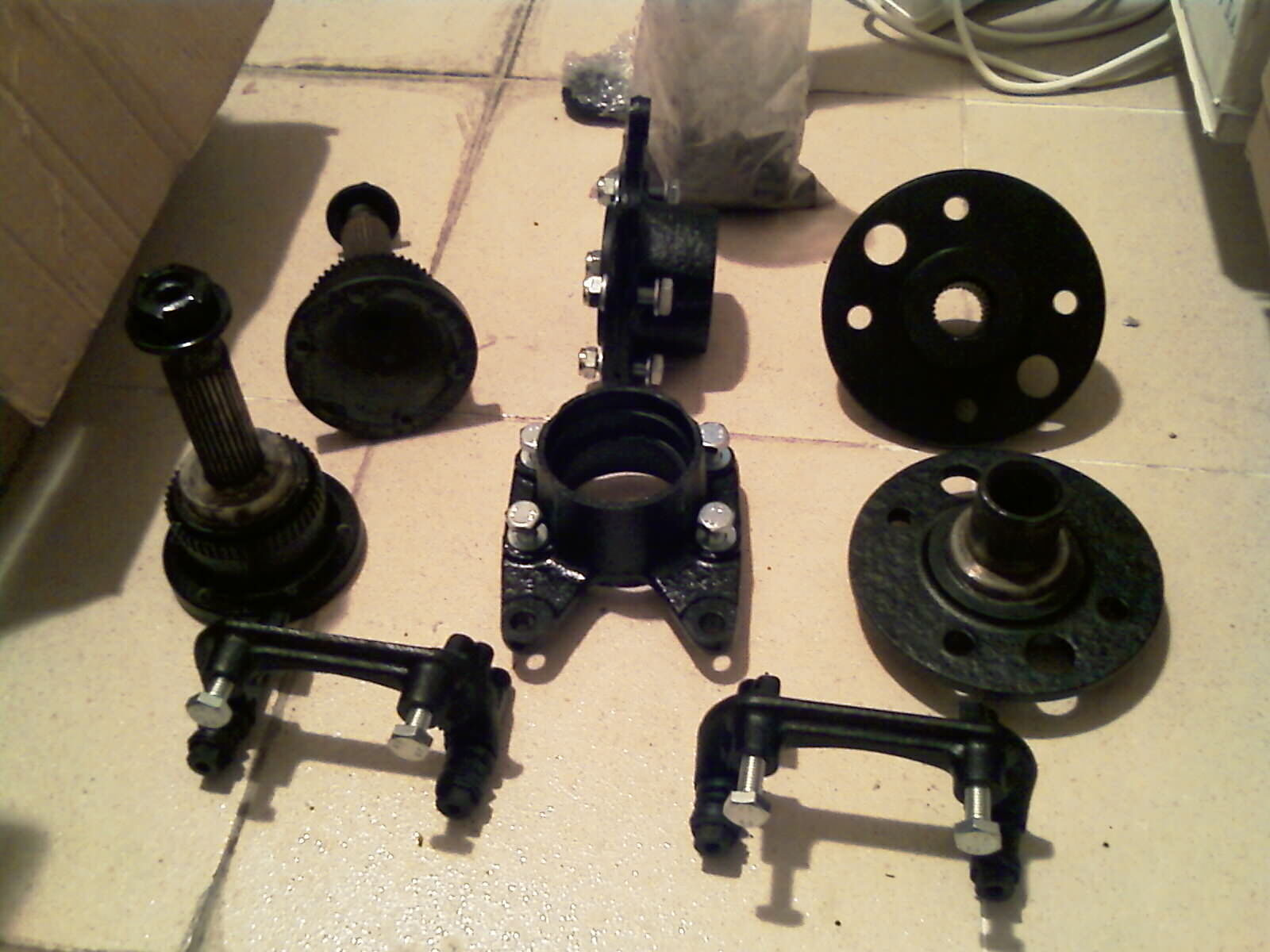 HappyBlade - The Build Diary: Differential Supports