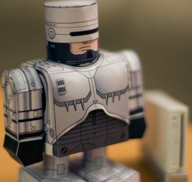 2 Litres of Soy Sauce.com - Photography by George Mach: Papercraft: Robocop