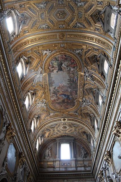 Bosco Parrasio: Church interiors Rome