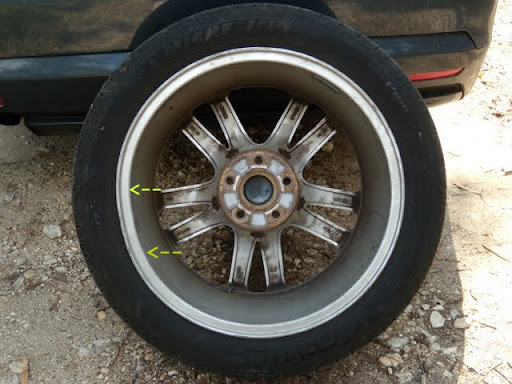 Bent rim. Thoughts? [Pictures] | TDIClub Forums