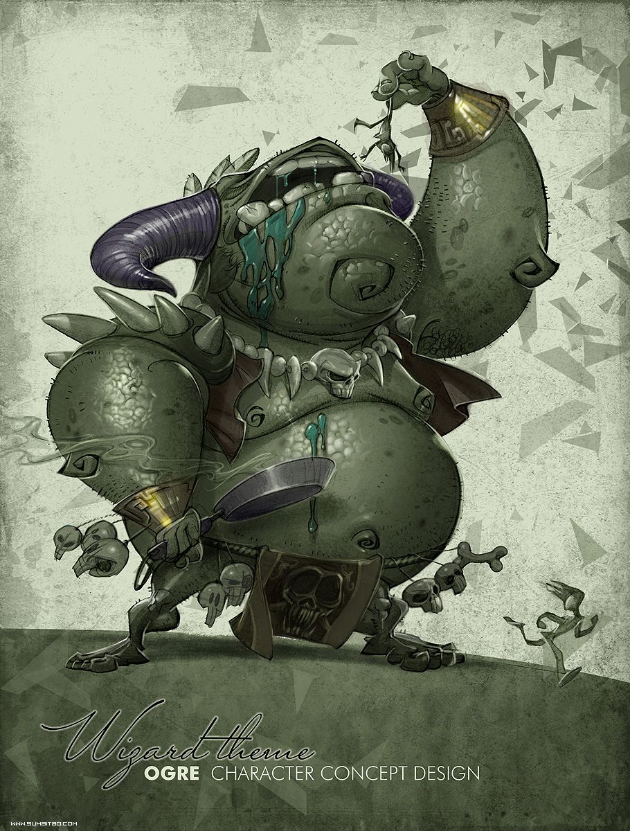 *suhaitao | SKETCHBOOK: Ogre Beast