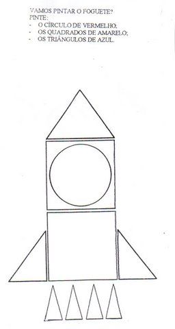 FICHAS DE FIGURAS GEOMETRICAS PARA NIÑOS