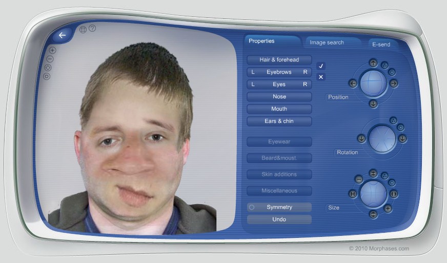 Euditec Estudio: Morphases: programa para modificar caras on-line