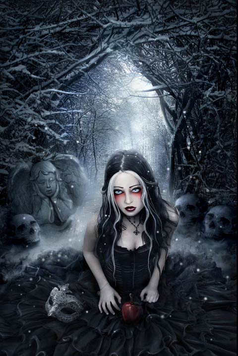 Ejemplos de chicas dark o goticas