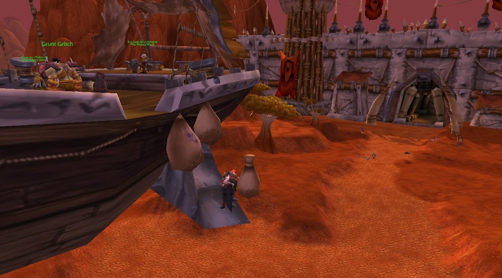 World of Warcraft Bugs & Tricks: Orgrimmar -> Northrend Zeppelin