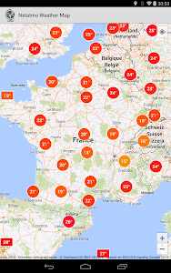 Netatmo Weather Map (beta) – Netatmo Weather Map – Android Weather Apps