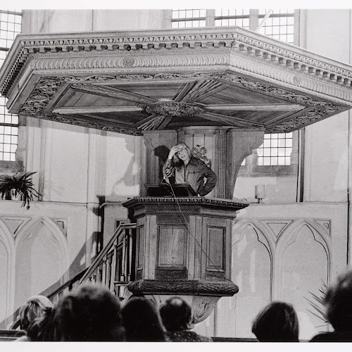 Cor Blok opent de tiende Forum manifestatie, Oscar van Alphen, 1987 ...