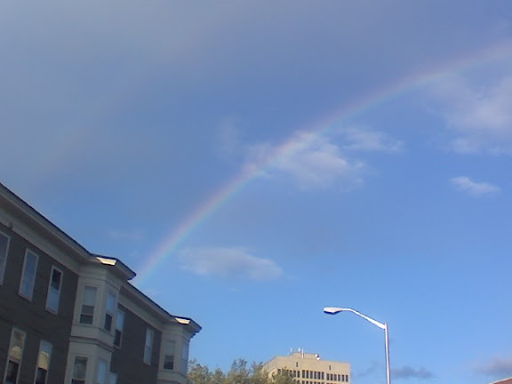 Who saw the double rainbow? | Universal Hub