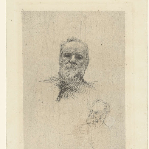 Portret van Victor Hugo, Auguste Rodin, 1889 - Rijksmuseum