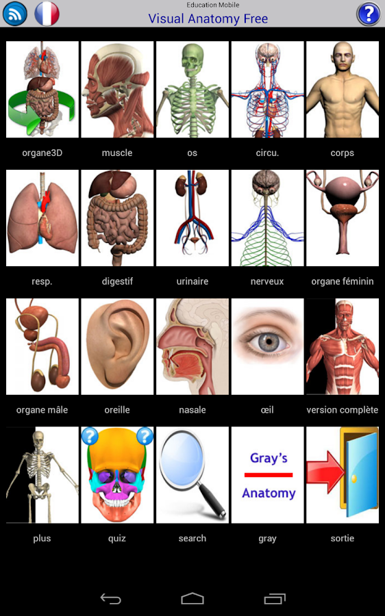 Visual Anatomy Free – Applications Android sur Google Play
