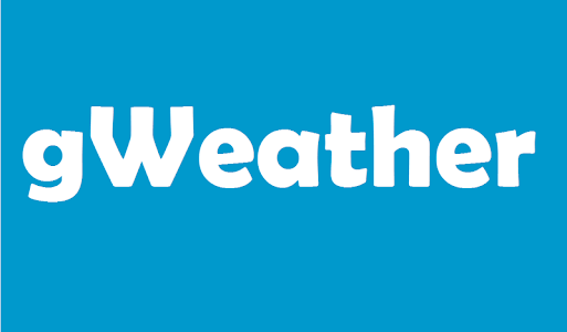 gWeather – gWeather is a simple and easy to use app that provides ...
