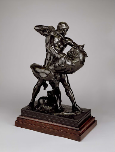 Theseus and the Minotaur (Second Version) - Antoine-Louis Barye ...