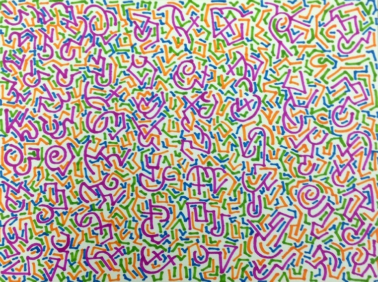 "Squiggly Shapes" by Tim Flagg (Artist) on Zealous