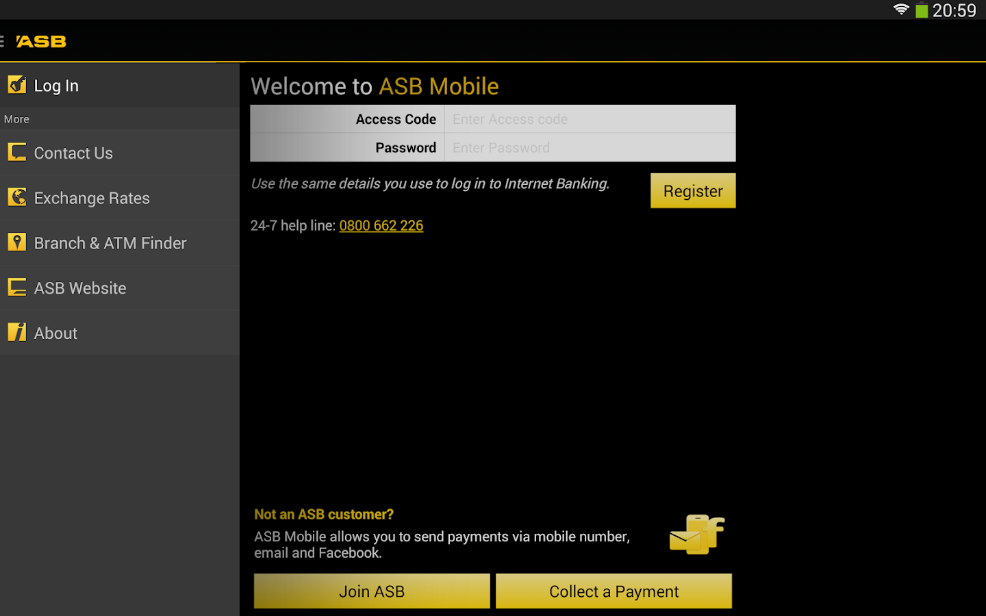 ASB Mobile Banking - screenshot