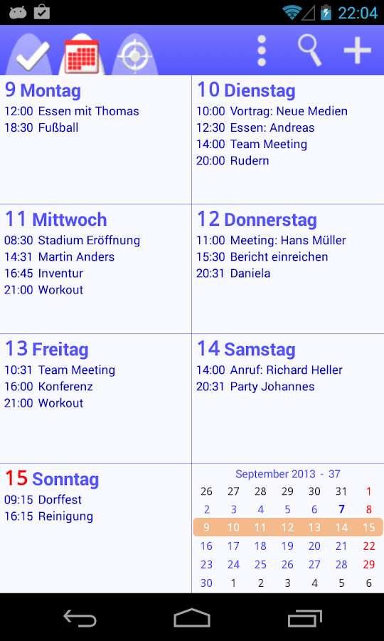 Aufgaben Kalender Planer+ – Android-Apps auf Google Play