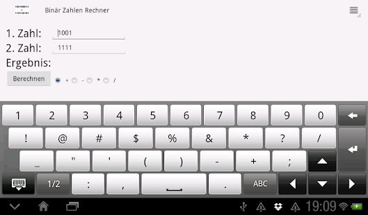 Binary Numbers Calculator Android Apps On Google Play