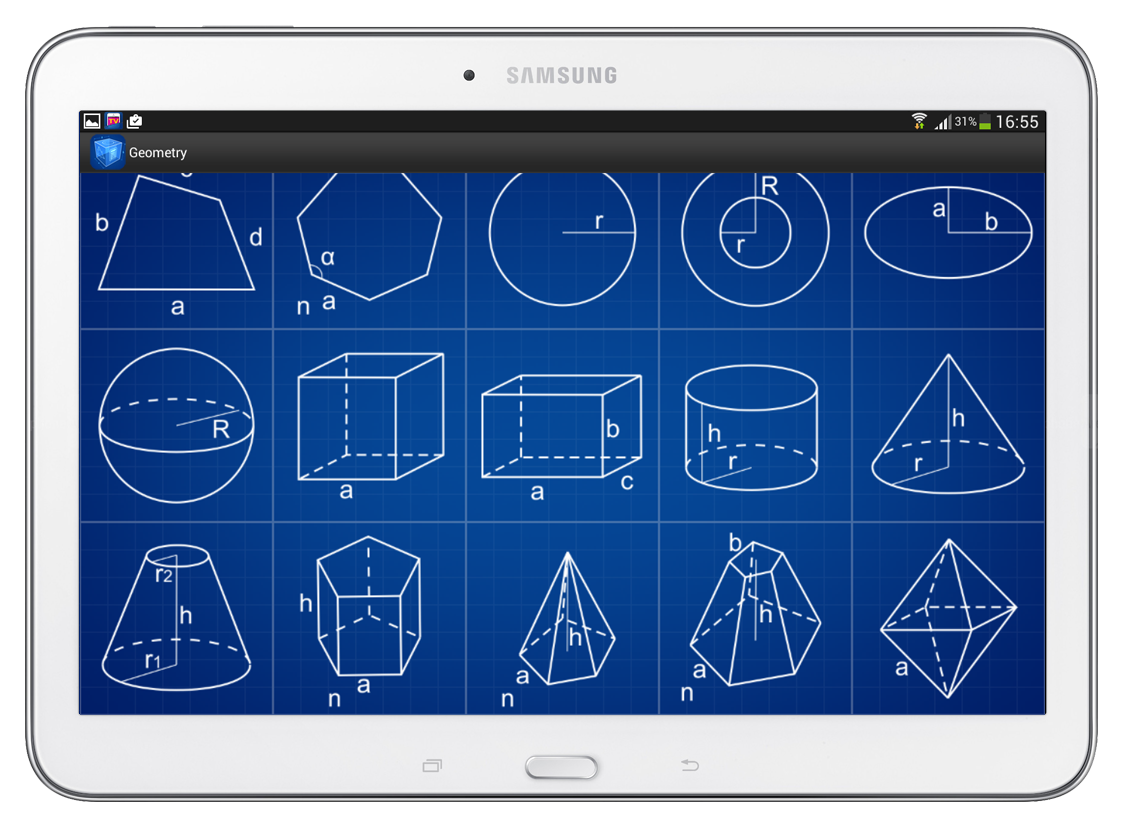 Geometrija skaičiuoklė – „Android“ programos „Google Play“
