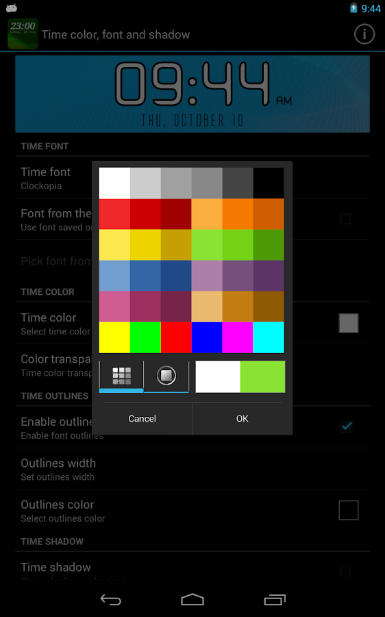 DIGI Clock Widget - App Android su Google Play