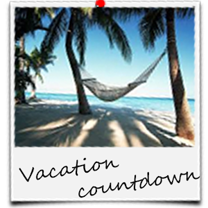 Beach Vacation Countdown