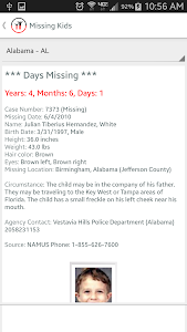 Missing Kids – Help spread the word of missing persons in the United ...