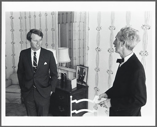 Norman Rockwell with Robert Kennedy - Photographer Unknown — Google ...