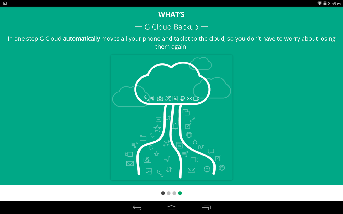 G Cloud Backup - screenshot