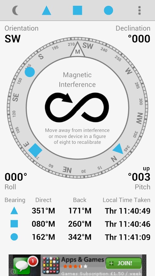 Digital Field Compass - Android Apps on Google Play