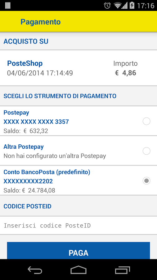 PosteID - App Android su Google Play