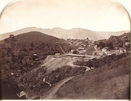 The First View of the Mine, View Looking South, New Almaden - Carleton ...