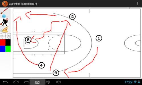 Basketball Tactical Board – Design the best plays for your team and ...