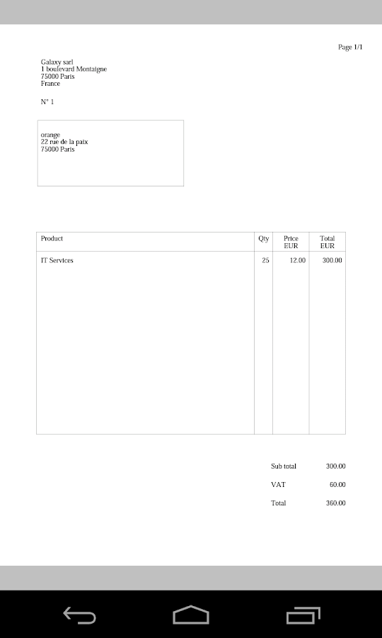 Invoice pro - Aplicaciones de Android en Google Play