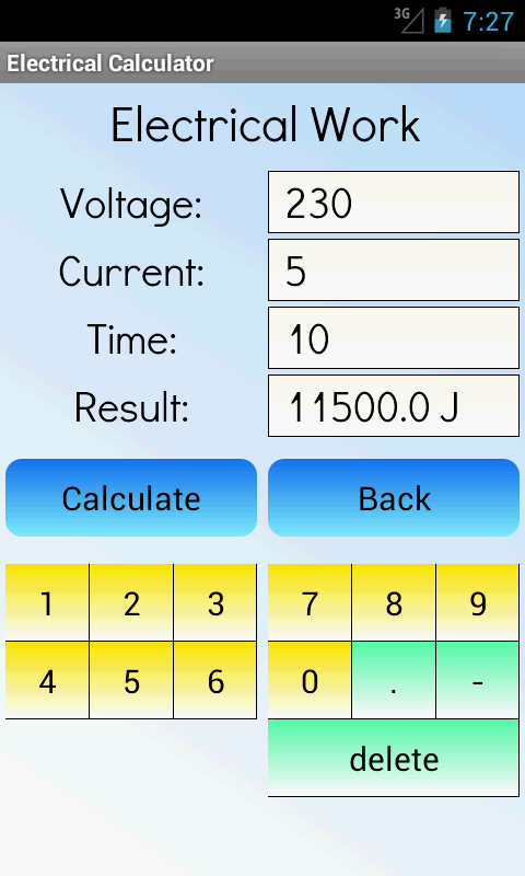 Electric Calculation Charts How to find out the Full load current ...