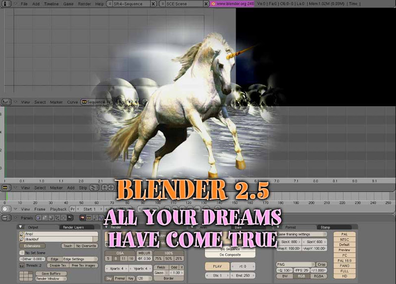 Preview image from Blender 2.5! - Blender and CG Discussions - Blender ...