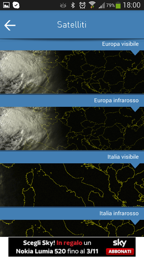 3B Meteo - Previsioni Meteo - App Android su Google Play