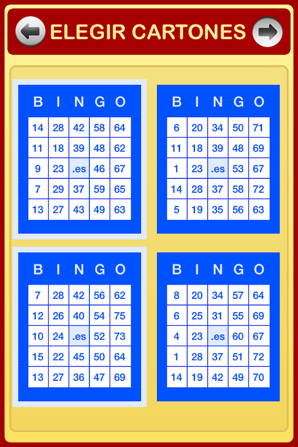 Cartones de Bingo - Android Apps on Google Play