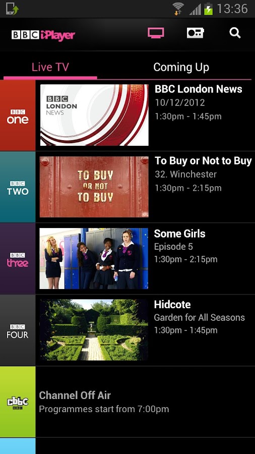 BBC iPlayer - screenshot