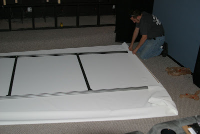 DIY Curved Screen with structural extruded aluminum metal framing | AVS ...