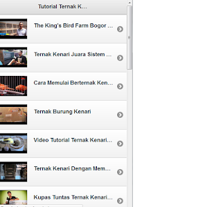 Tutorial Ternak Burung Kenari – This application contains a tutorial ...