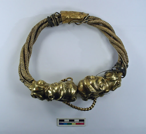 Gold torc from the Snettisham hoard — Google Arts & Culture