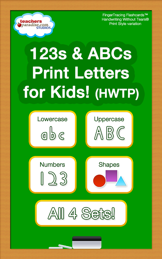 ABC HWT Handschrift Print - Android-apps op Google Play
