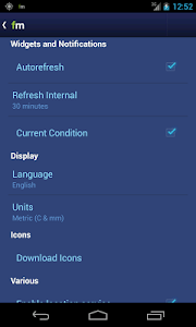 Freemeteo – Free weather forecasts for the entire planet. – Android ...