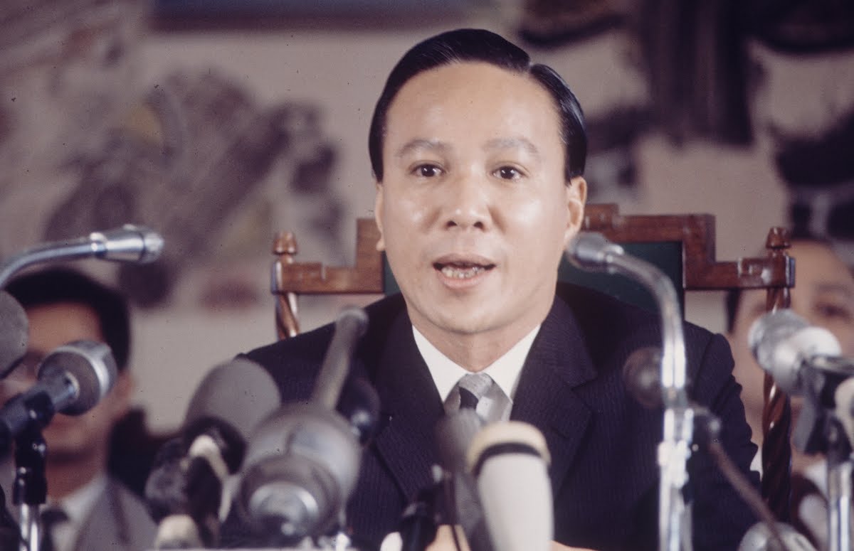 President Nguyen Van Thieu - Press Conference - Co Rentmeester — Google ...